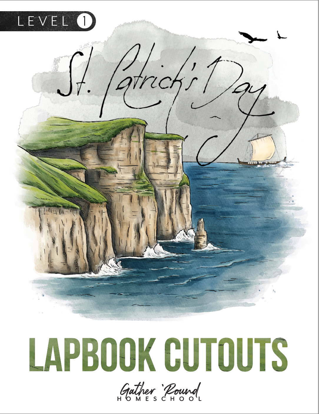 St. Patrick's Day Print Lapbook Individual Add-Ons – Gather 'Round ...