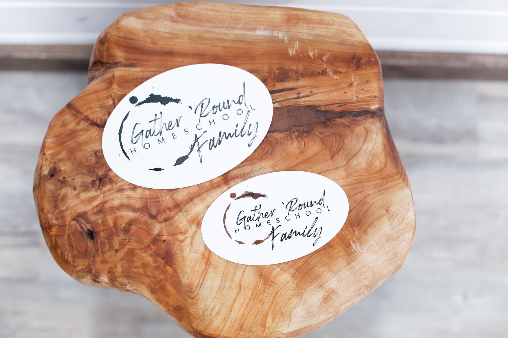 Gather 'Round Full Color Sticker – Gather 'Round Homeschool USA